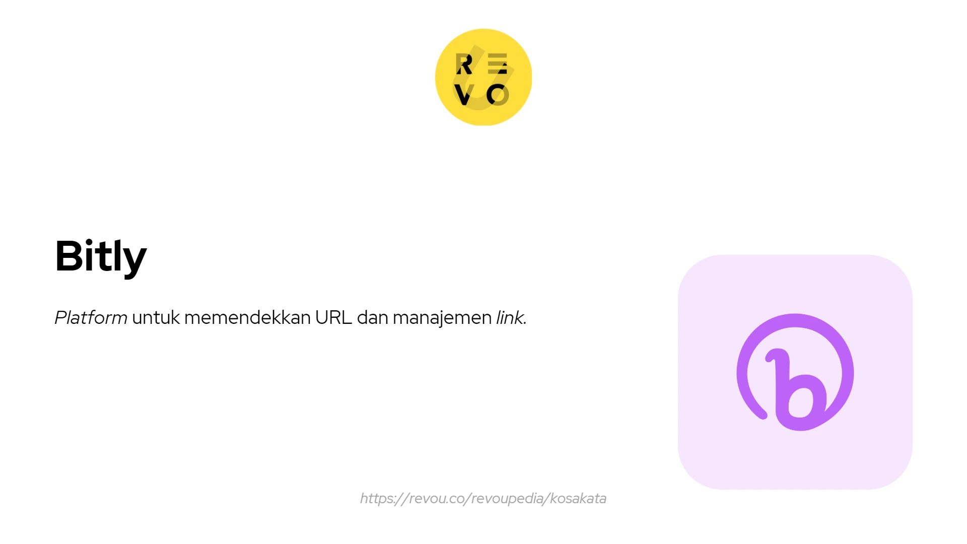 Apa itu Bitly? Arti, Fungsi, Contoh, FAQs 2025 | RevoU